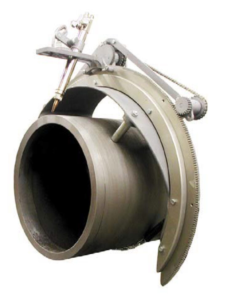 Mathey Dearman Saddle Pipe Beveling Machine 20″-26″ - 4-Horn Industrial