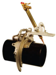 Mathey Dearman Saddle Pipe Beveling Machine 2″-4″ - 4-Horn Industrial